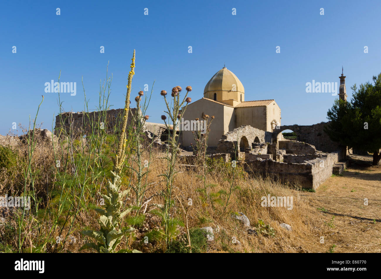 Zante, Greece - the Monastery of St Dyonisos on Mount Skopos, Vassiliki ...