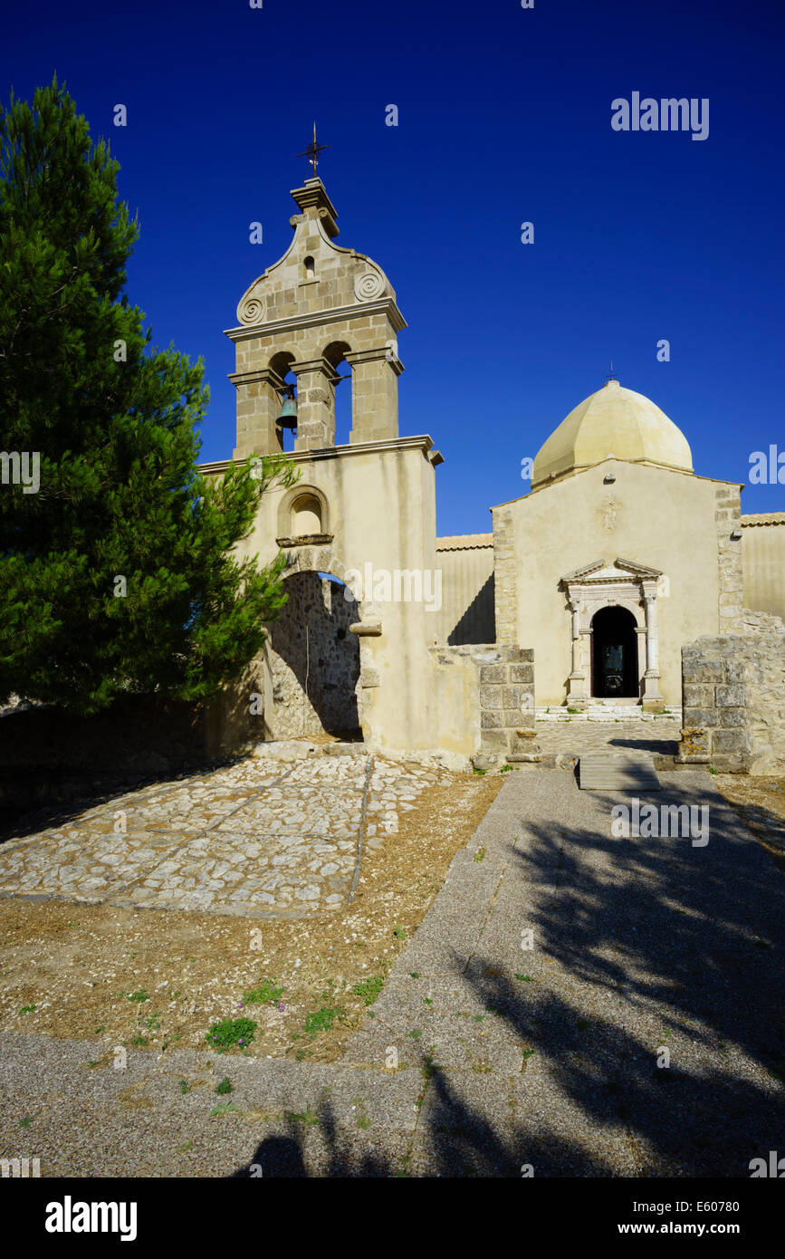 Zante, Greece - the Monastery of St Dyonisos on Mount Skopos, Vassiliki ...