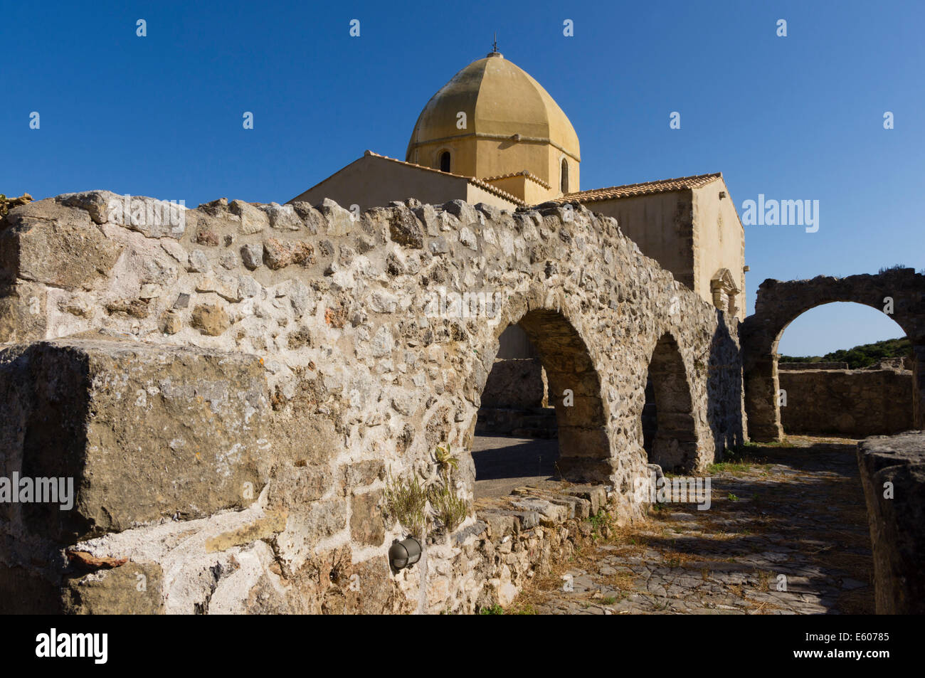 Zante, Greece - the Monastery of St Dyonisos on Mount Skopos, Vassiliki ...