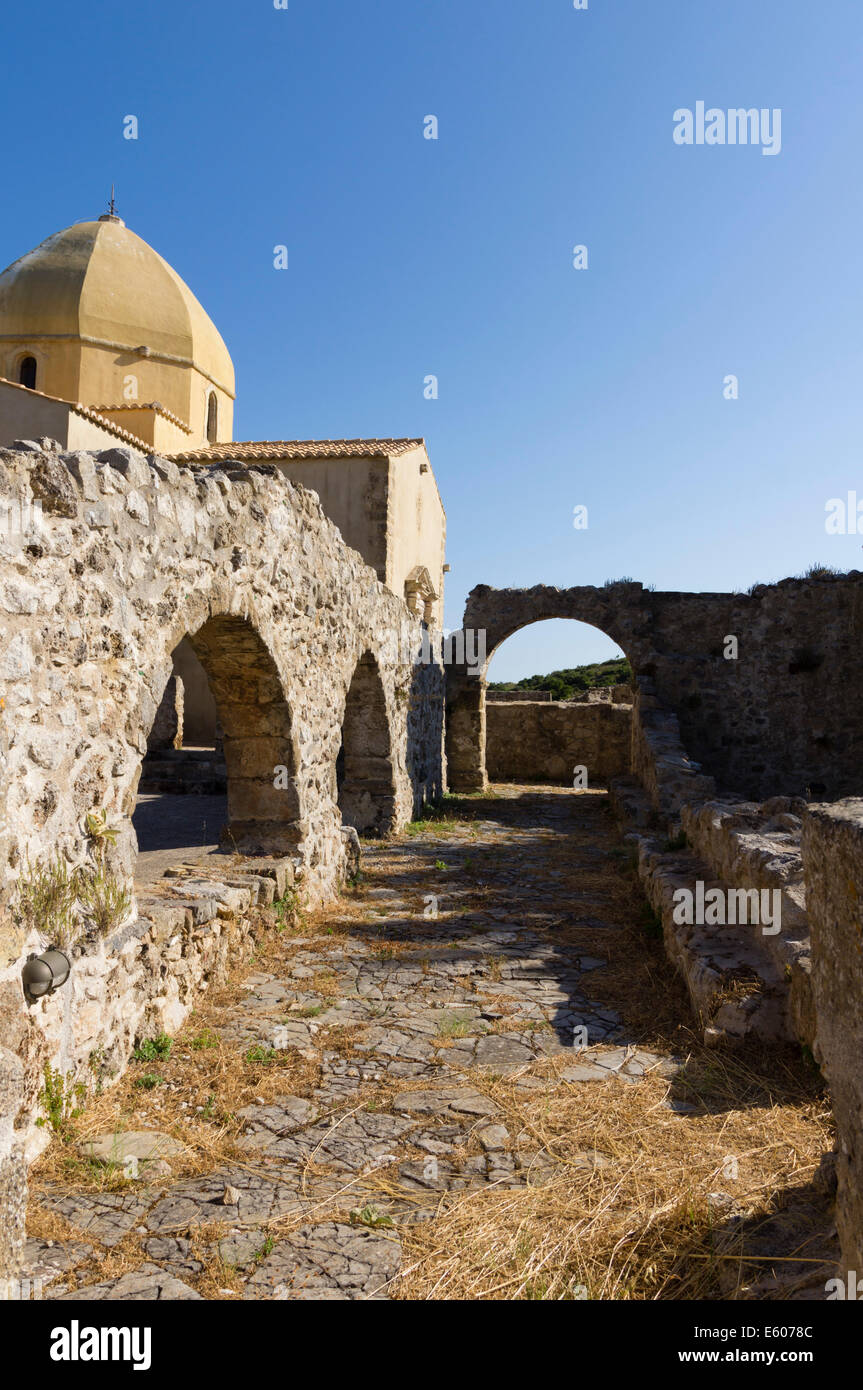 Zante, Greece - the Monastery of St Dyonisos on Mount Skopos, Vassiliki ...