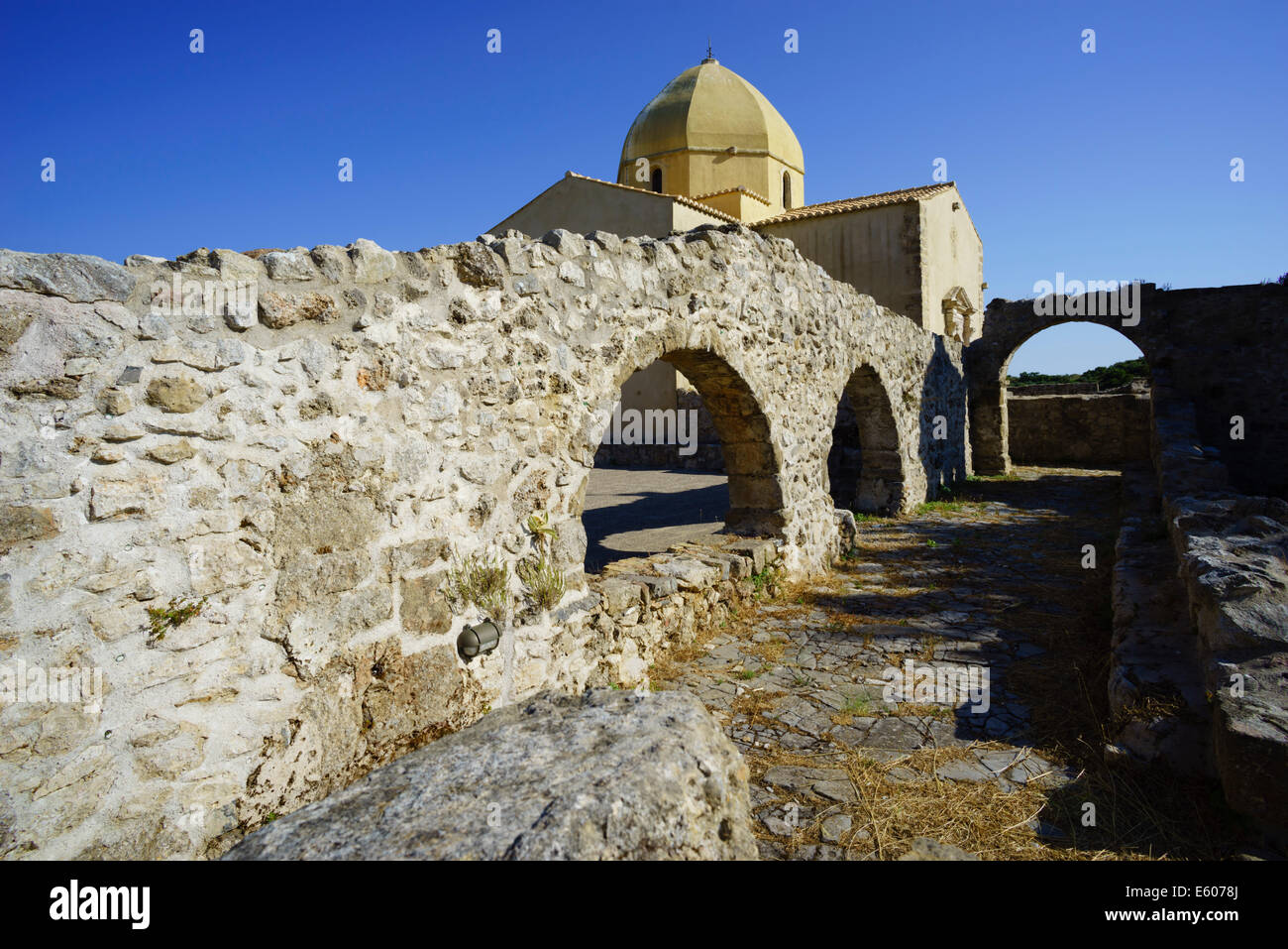Zante, Greece - the Monastery of St Dyonisos on Mount Skopos, Vassiliki ...
