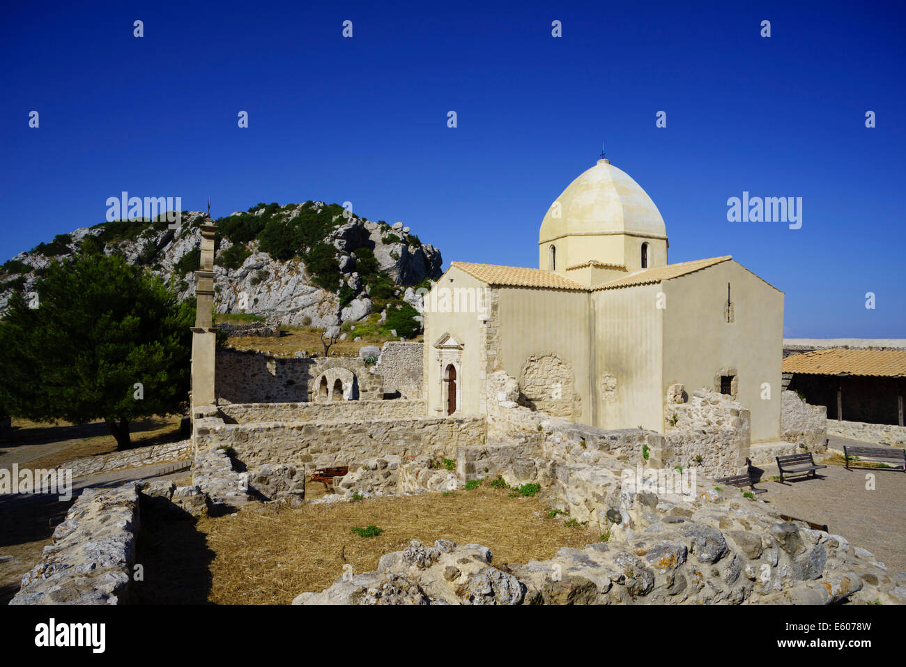 Zante, Greece - the Monastery of St Dyonisos on Mount Skopos, Vassiliki ...