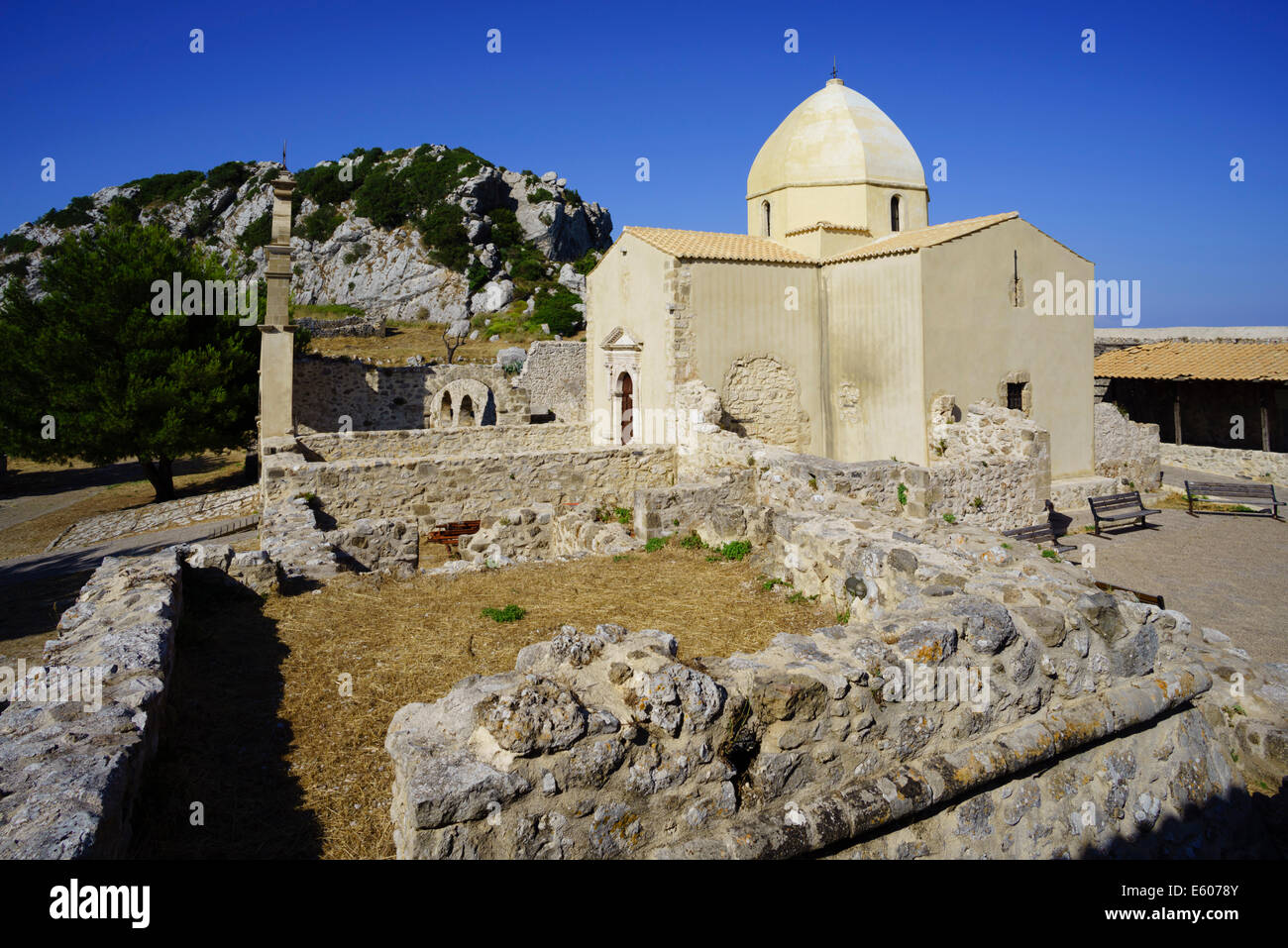Zante, Greece - the Monastery of St Dyonisos on Mount Skopos, Vassiliki ...