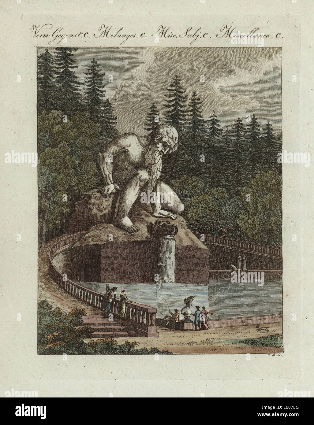 Appenine Colossus in the Villa di Pratolino, Florence Stock Photo - Alamy