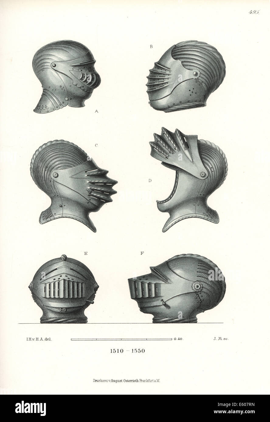 Jousting helms in the Emperor Maximilian style, early 16th century ...