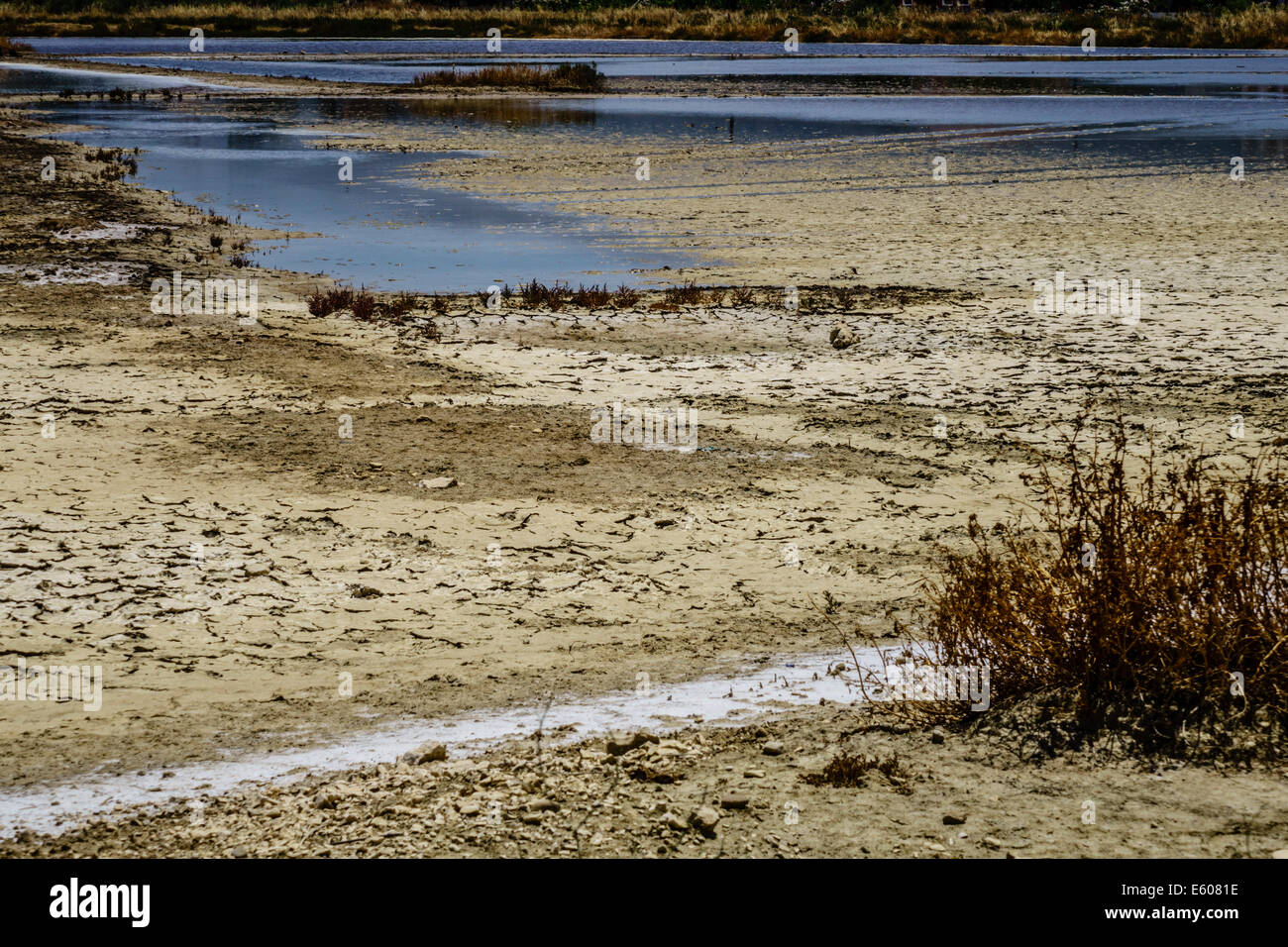 Greek salt pans hi-res stock photography and images - Alamy