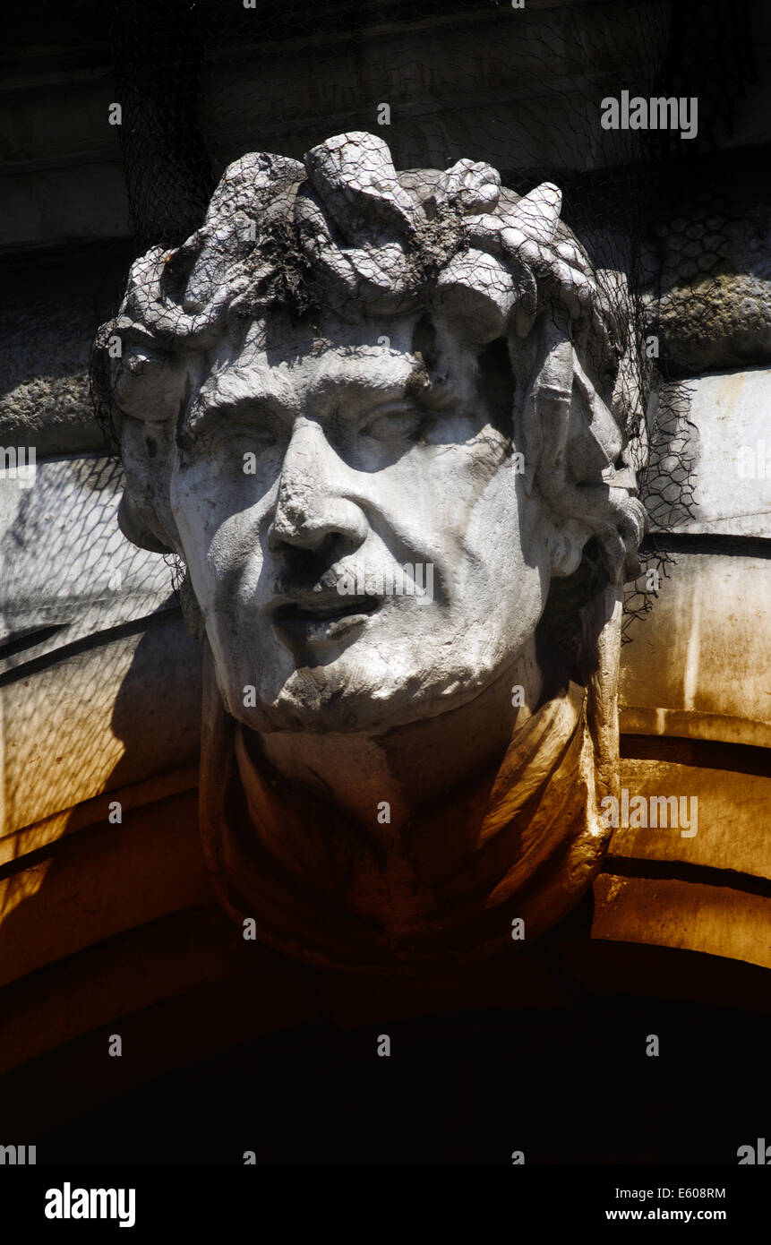 Sugar Head architectural detail at the ex sugar factory in Rijeka Stock ...