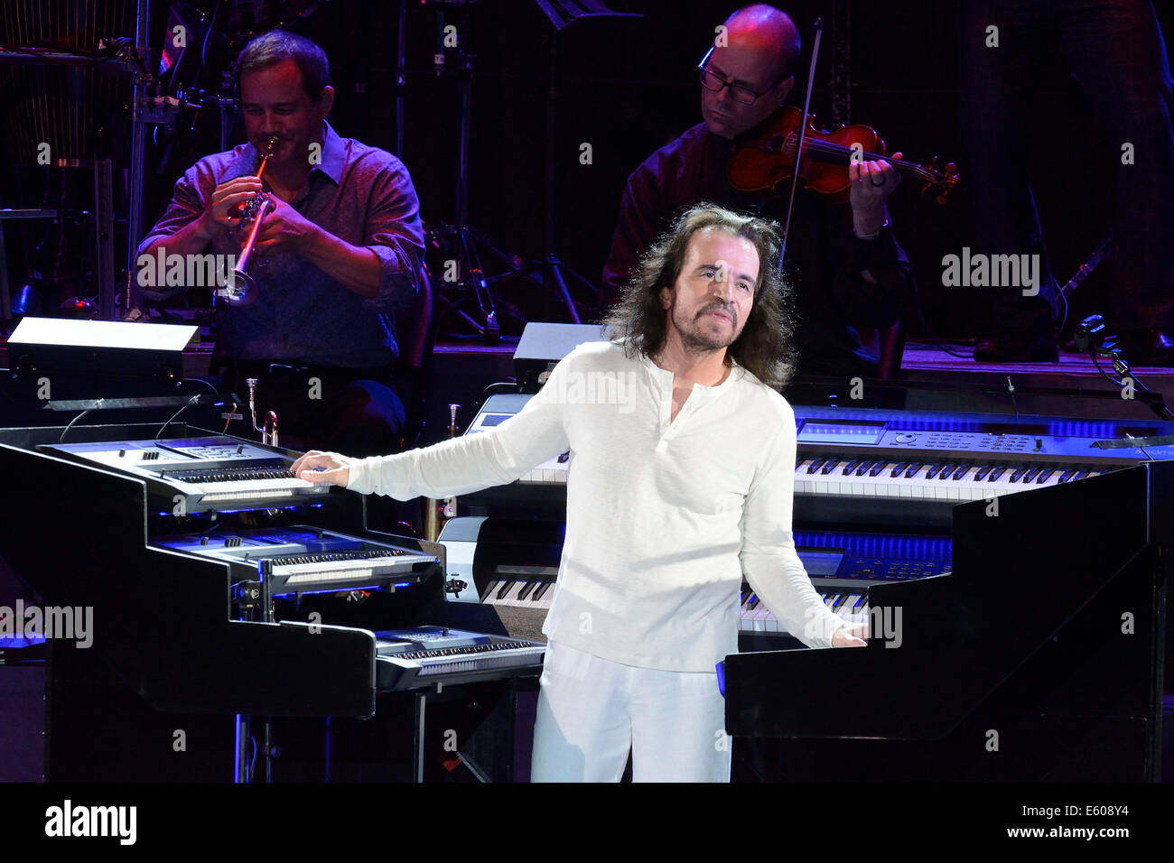 Toronto, Canada. 9th August 2014. Greek pianist, keyboardist, composer ...