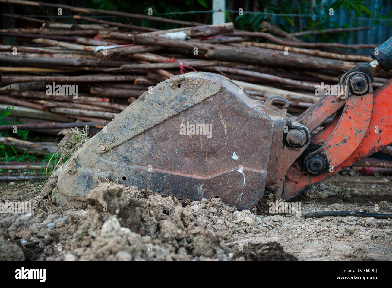 Backhoe Loader House High Resolution Stock Photography and Images - Alamy