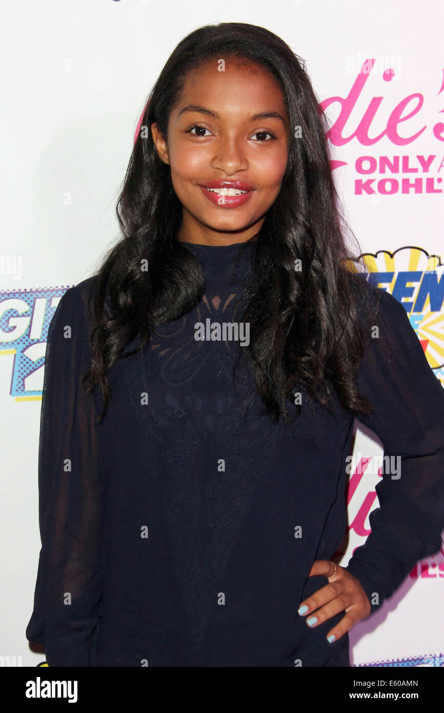 Los Angeles, California, USA. 9th Aug, 2014. Yara Shahidi attends ...