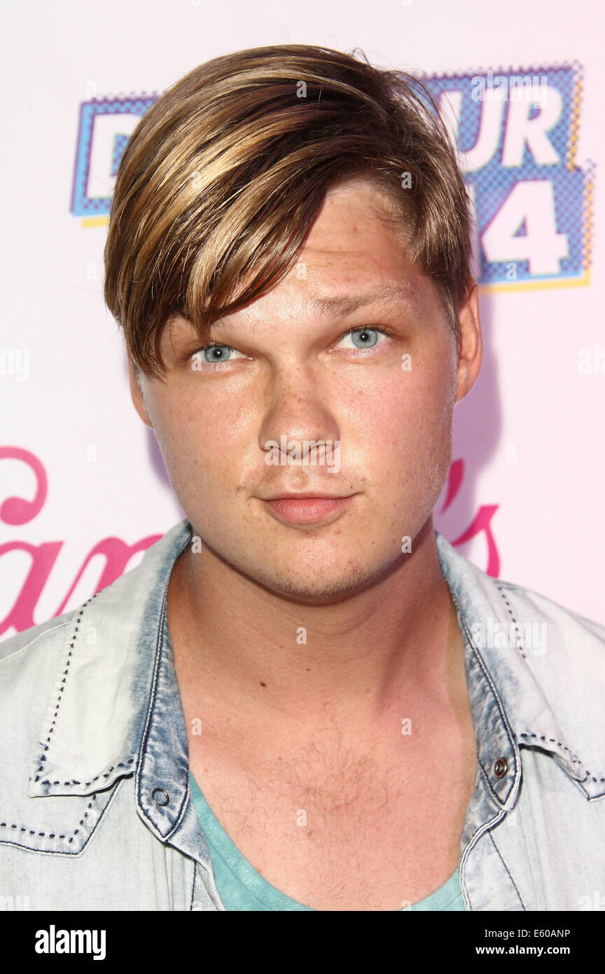 Los Angeles, California, USA. 9th Aug, 2014. Austin Anderson attends ...