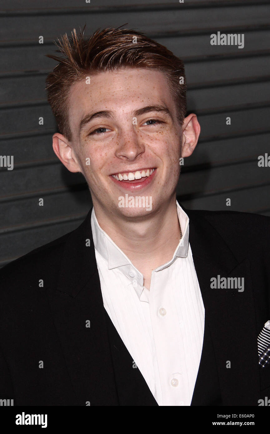Los Angeles, California, USA. 9th Aug, 2014. Dylan Riley Snyder attends ...