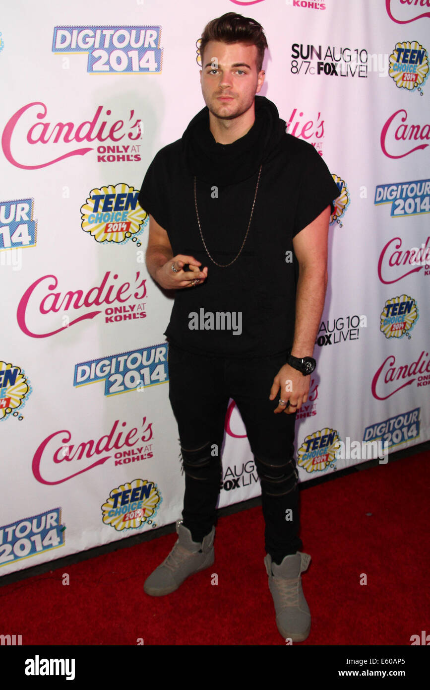 Los Angeles, California, USA. 9th Aug, 2014. Josh Golden attends Candie ...