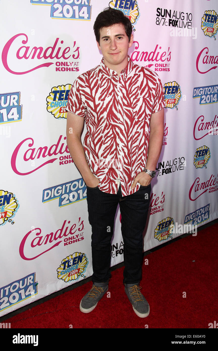 Los Angeles, California, USA. 9th Aug, 2014. Sam Lerner attends Candie ...