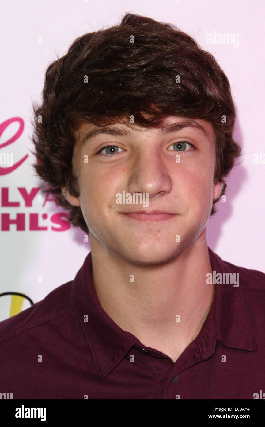 Los Angeles, California, USA. 9th Aug, 2014. Jake Short attends Candie ...