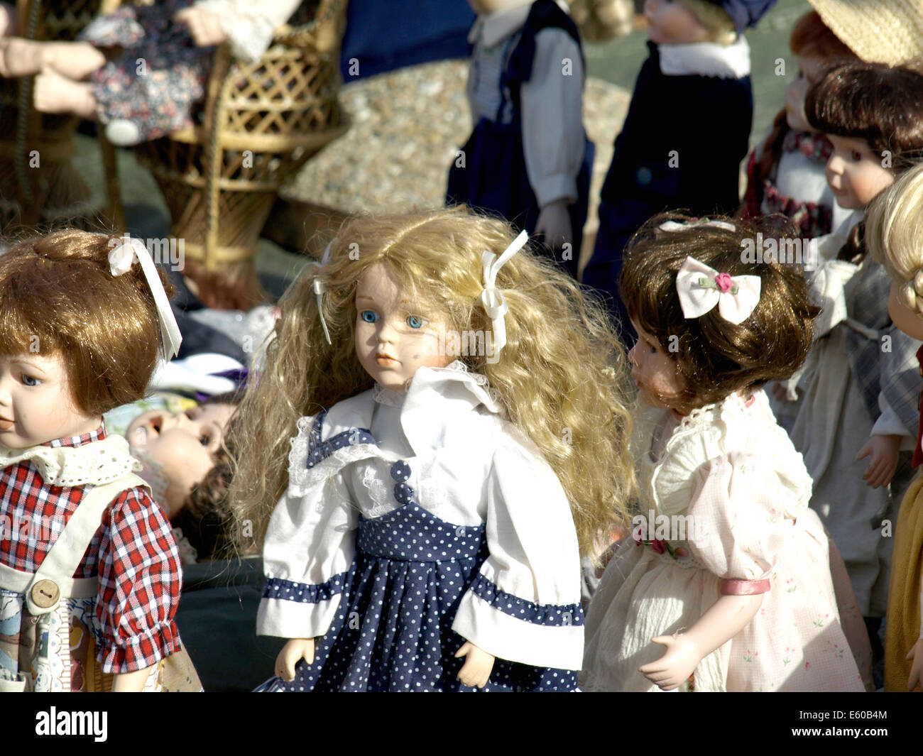 Old dolls hi-res stock photography and images - Alamy