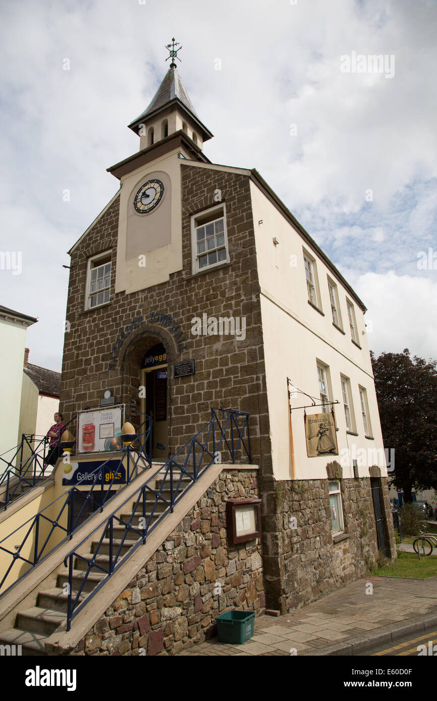 Narberth Town Hall Stock Photo - Alamy