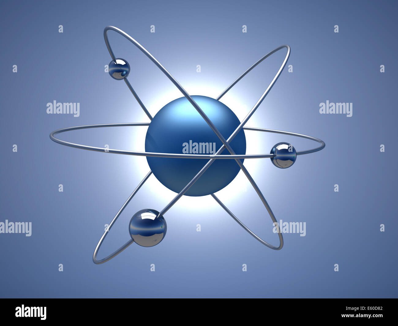Atom structure illustration hi-res stock photography and images - Alamy