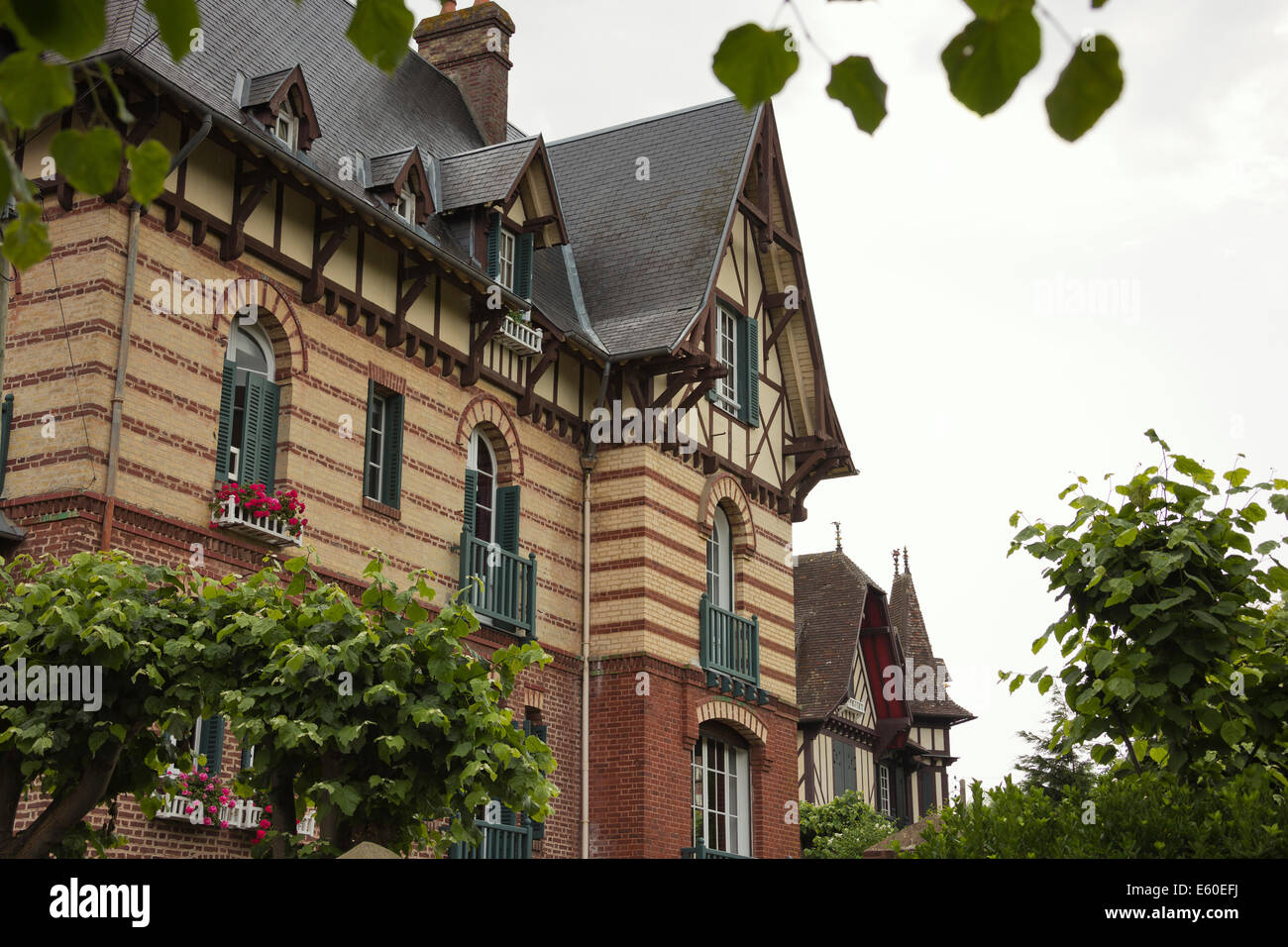 Houlgate calvados normandy france hi-res stock photography and images ...