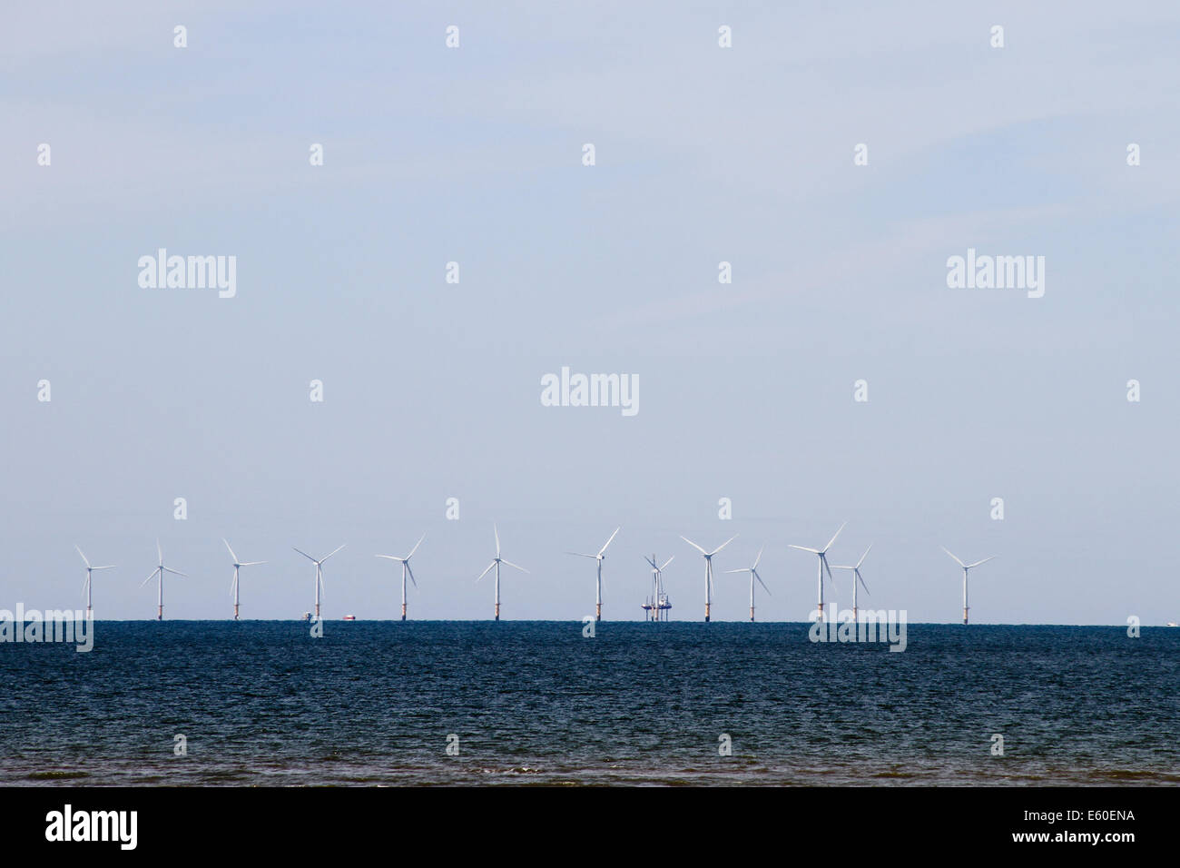 Offshore wind farm Stock Photo - Alamy