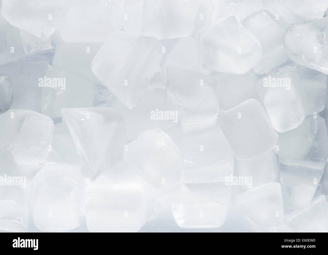 Ice cubes background Stock Photo - Alamy