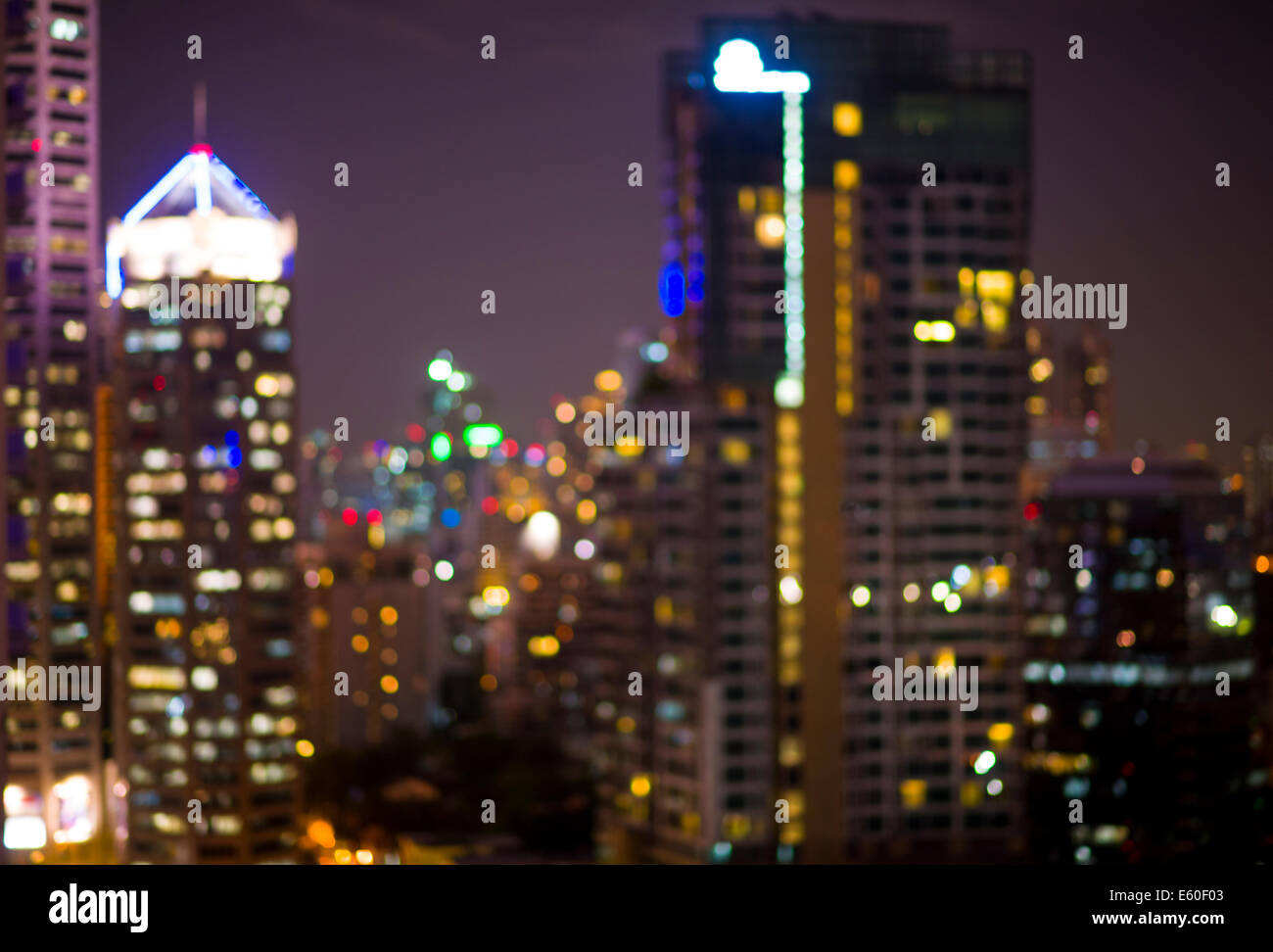 Building at night lights backgrounds Stock Photo - Alamy