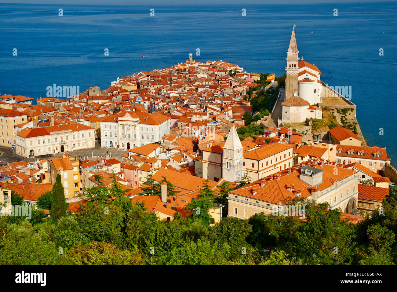 Slovenia, Primorska region, Adriatic Coast, Piran Stock Photo - Alamy