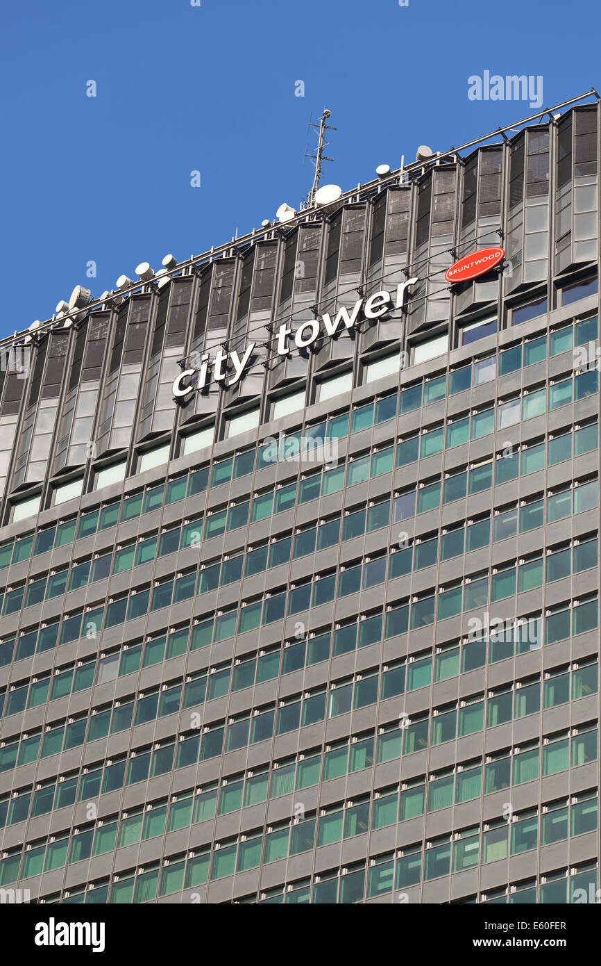 City tower manchester hi-res stock photography and images - Alamy