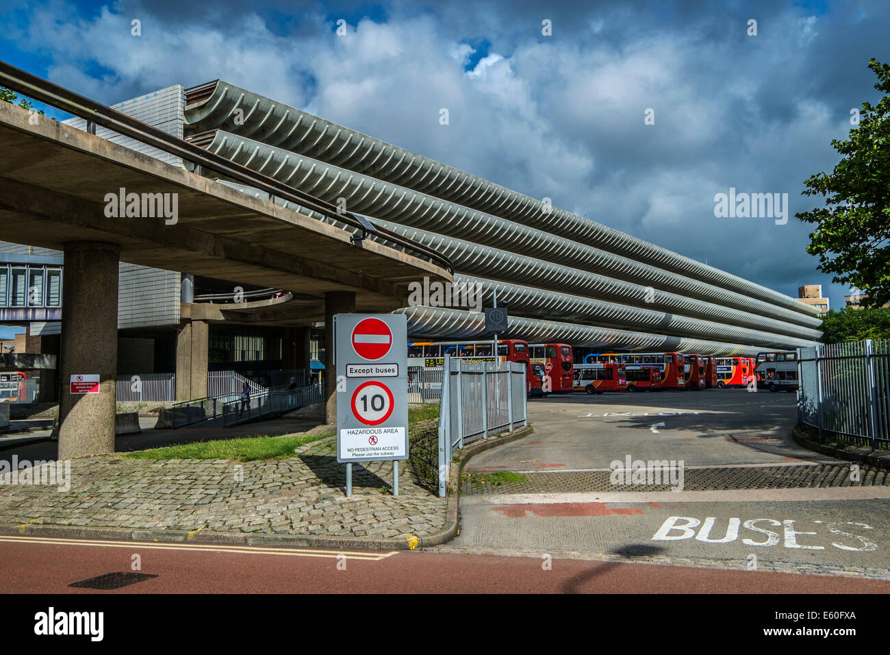 Preston bus station hi-res stock photography and images - Alamy