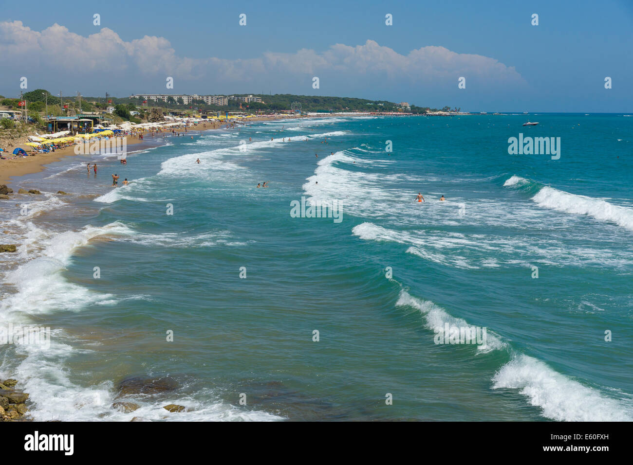 Beach coastline side turkey hi-res stock photography and images - Alamy