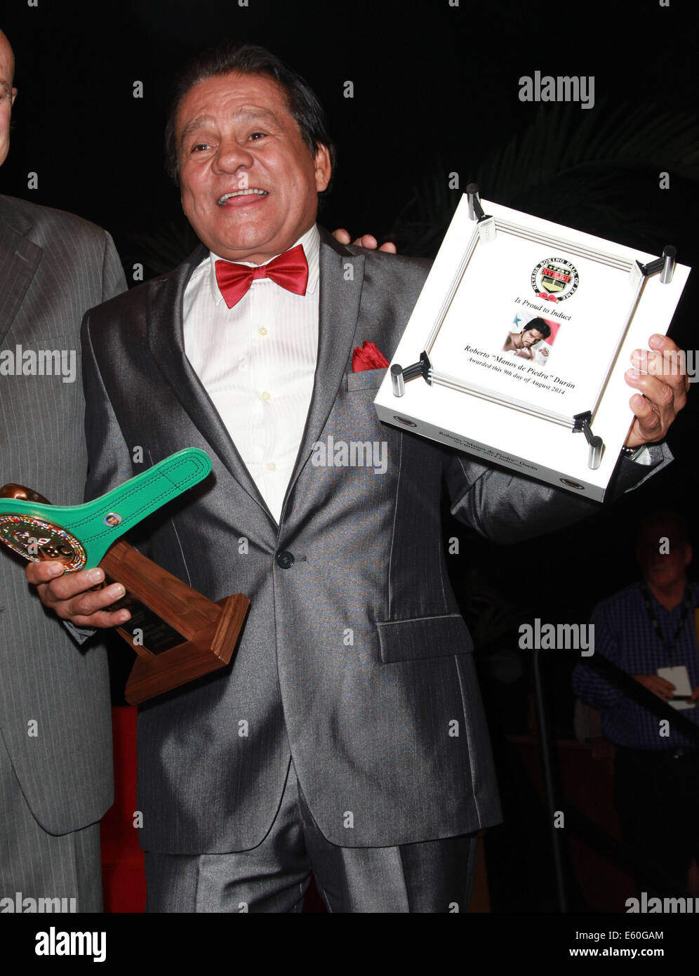 Las Vegas, Nevada, USA. 9th Aug, 2014. Retired professional boxer ...