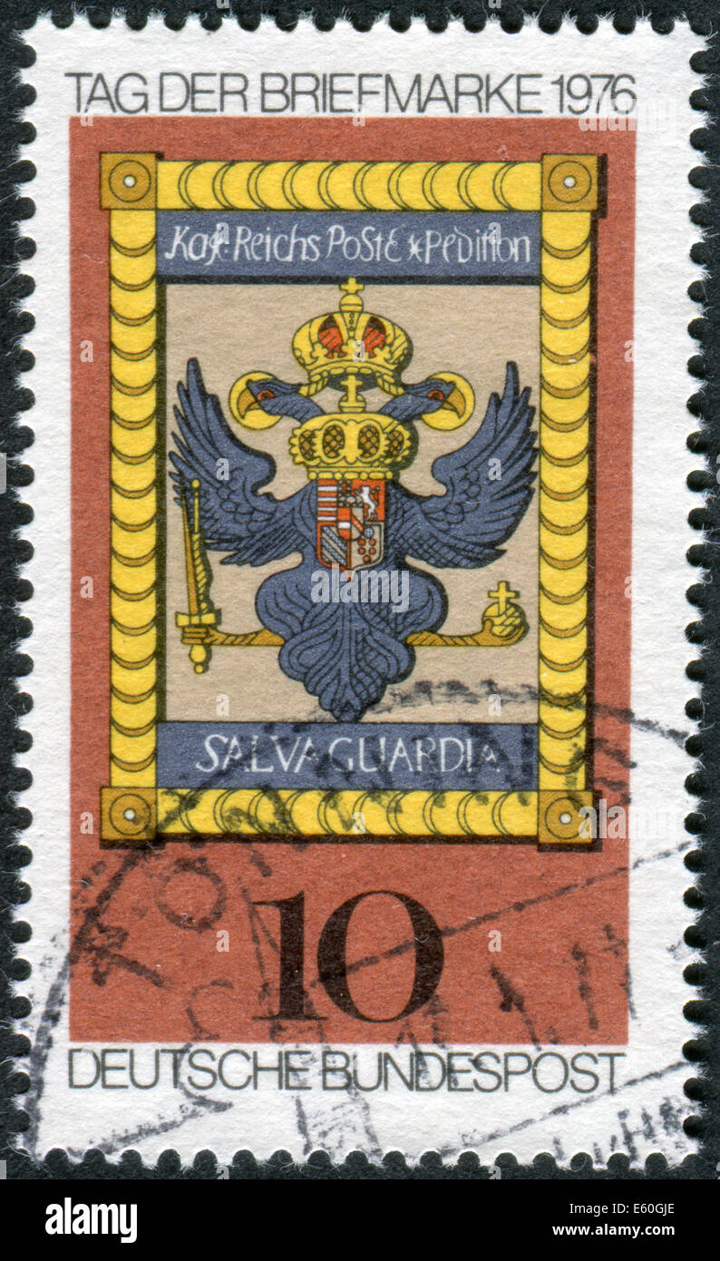 Postage stamp germany am post hi-res stock photography and images - Alamy