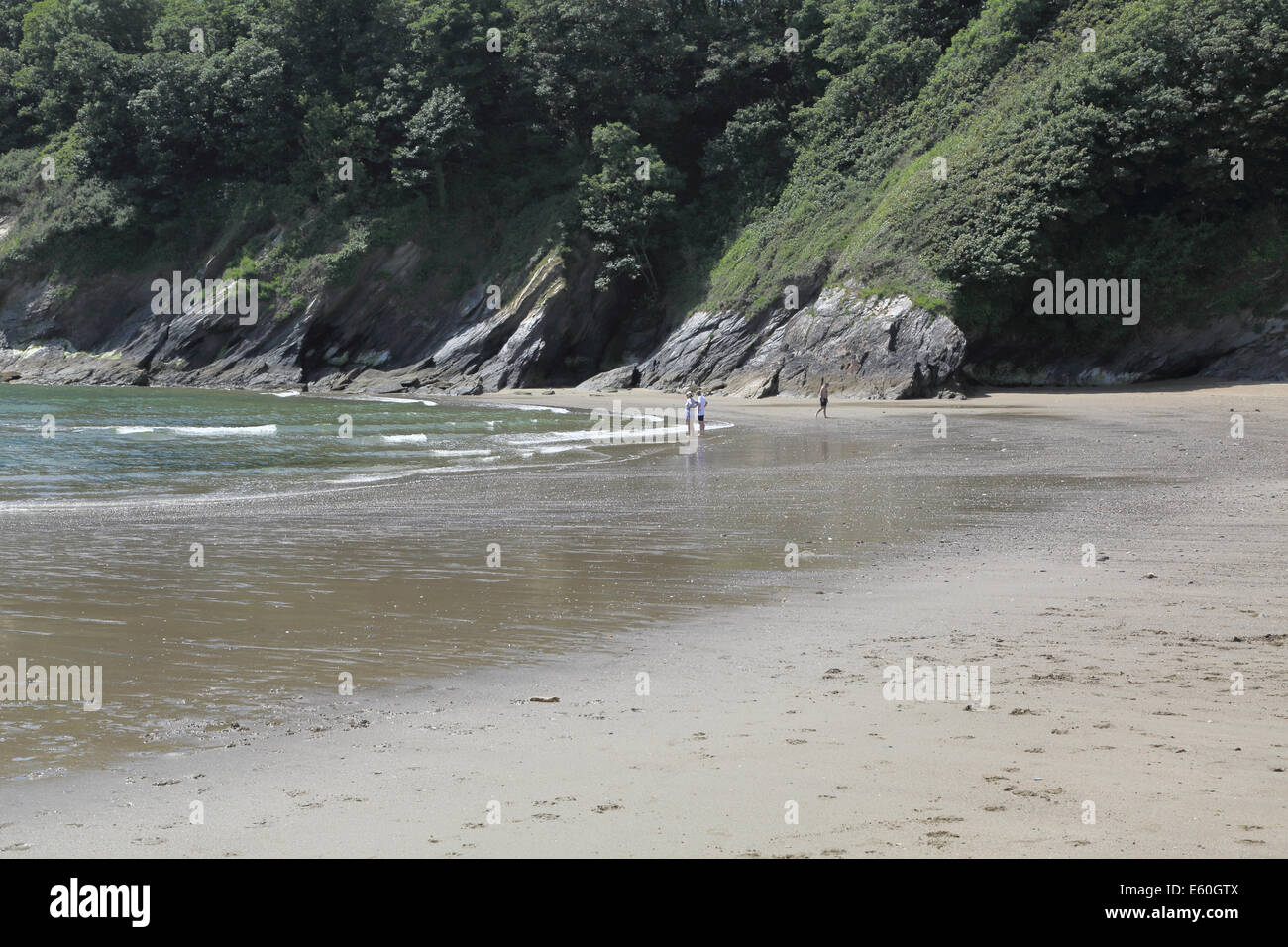 Porthluney bay hi-res stock photography and images - Alamy