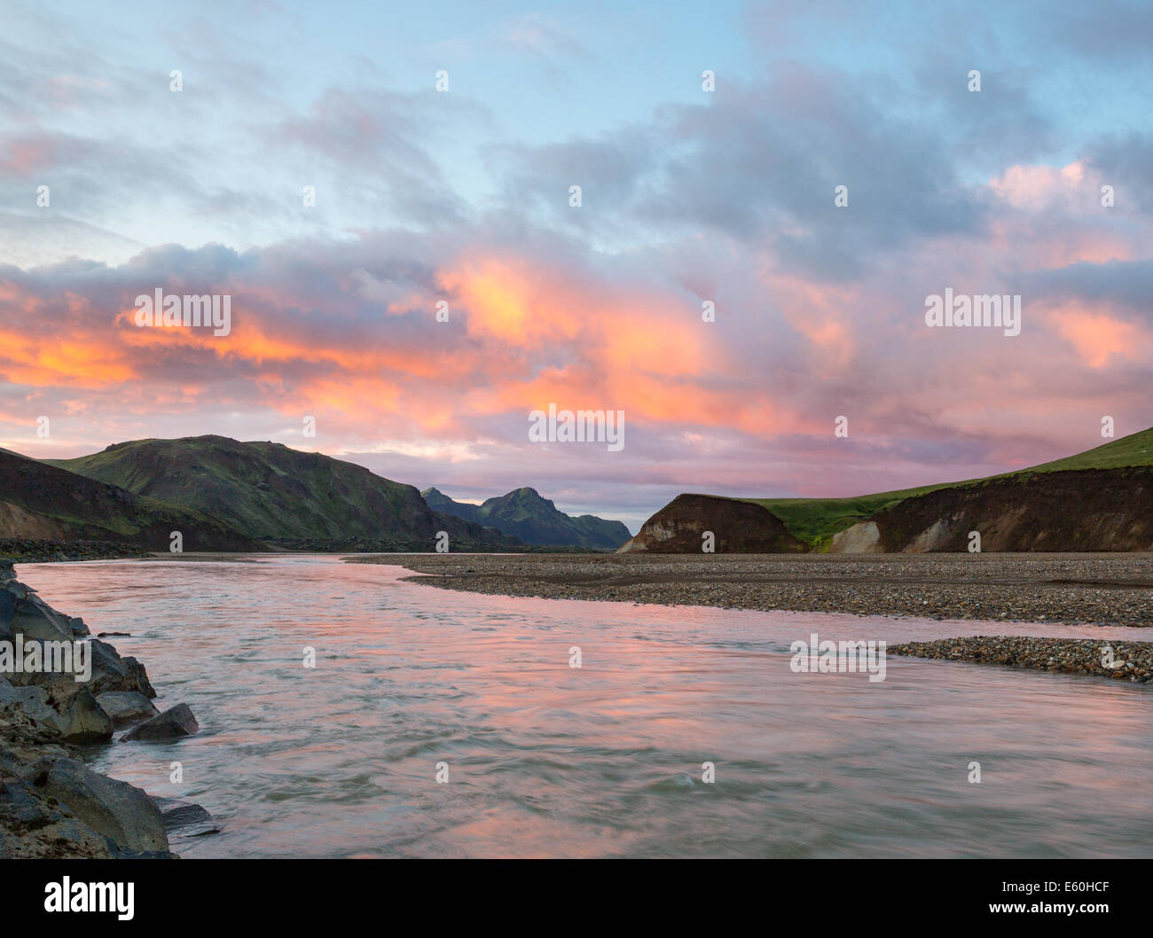 Nature of iceland Stock Photo - Alamy