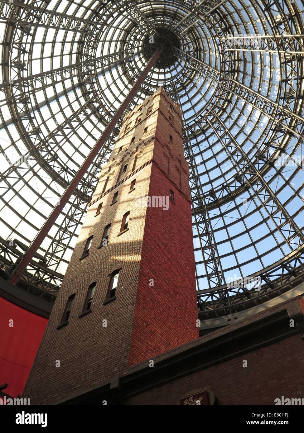 Melbourne central shot tower hi-res stock photography and images - Alamy