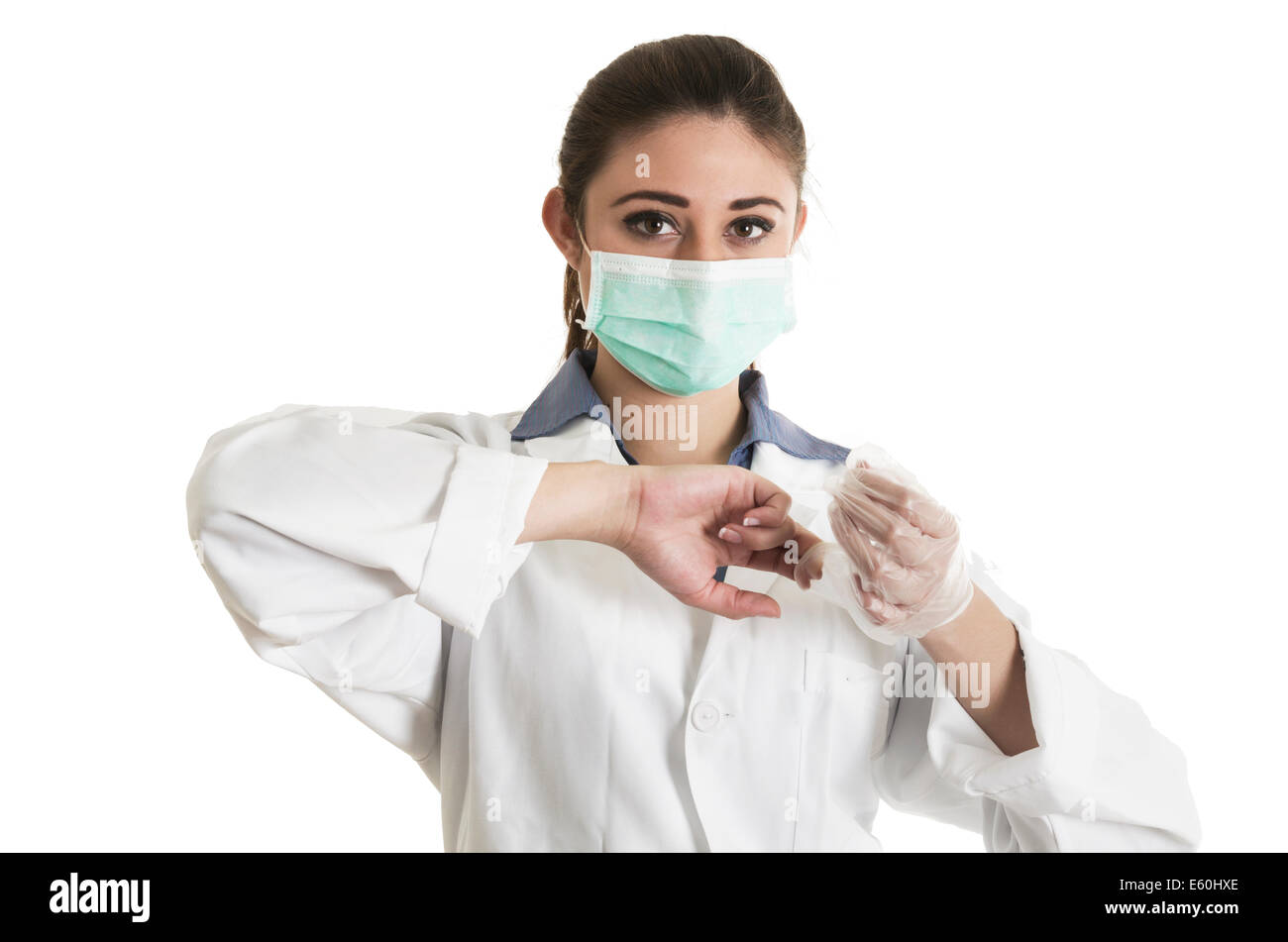 Pediatrician wearing face mask hi-res stock photography and images - Alamy