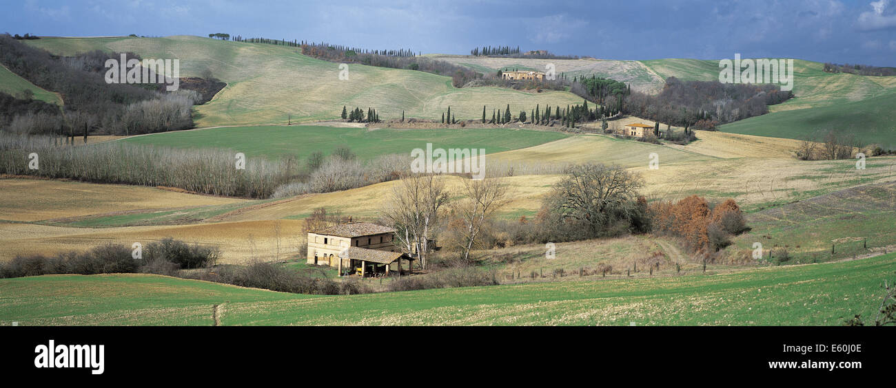 Italy, Tuscany, Sienna province, Crete landscape Stock Photo - Alamy