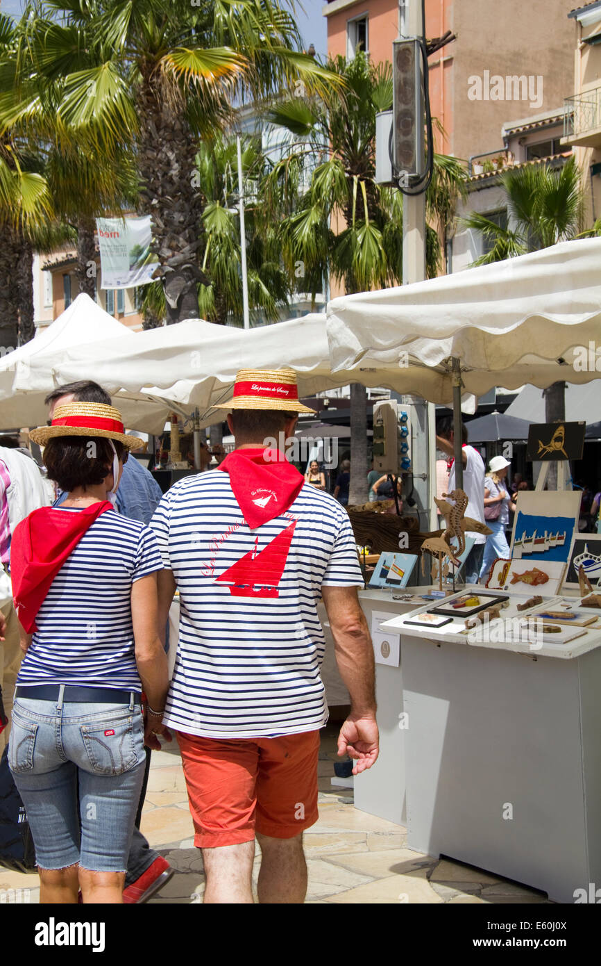 Walking in Bandol, Provence, France Stock Photo - Alamy