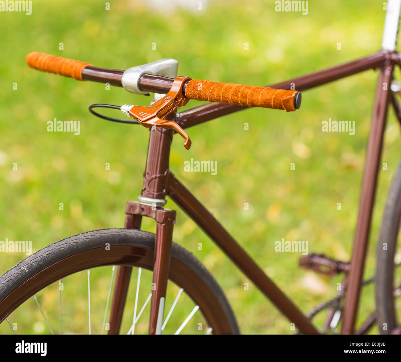Stylish bike seat hi-res stock photography and images - Alamy