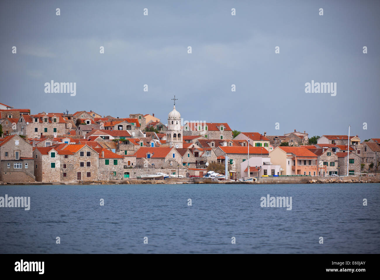 Sepurine, Prvic island, an old village of farmers and fishermen on the ...