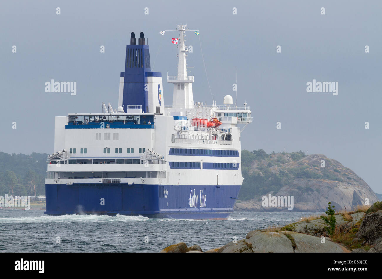The Color Line ferry Color Viking Stock Photo - Alamy