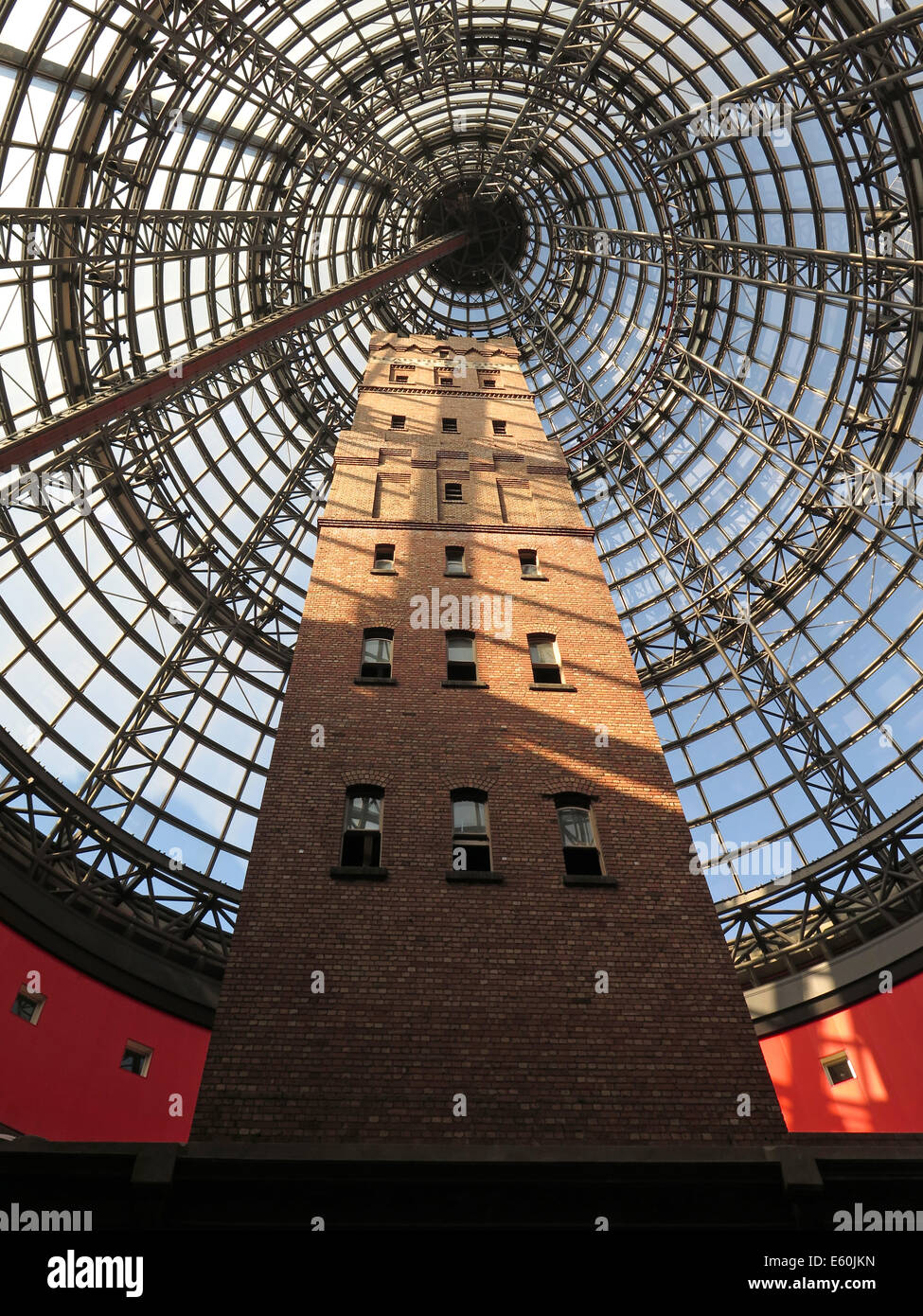 Lead Shot Tower at Melbourne Central Shopping Centre Stock Photo - Alamy