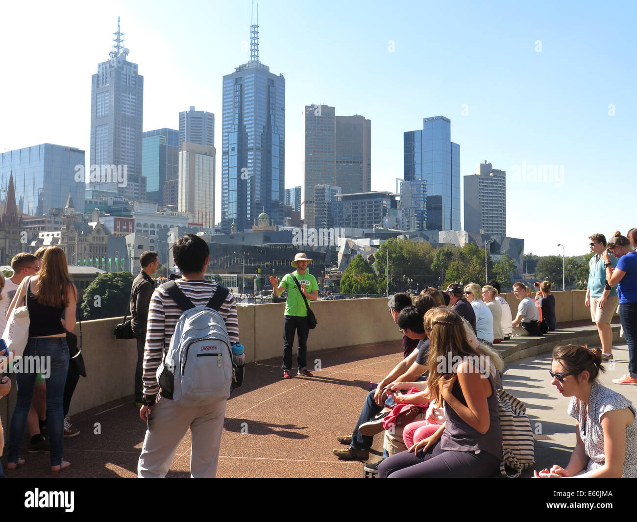 Melbourne city hi-res stock photography and images - Alamy