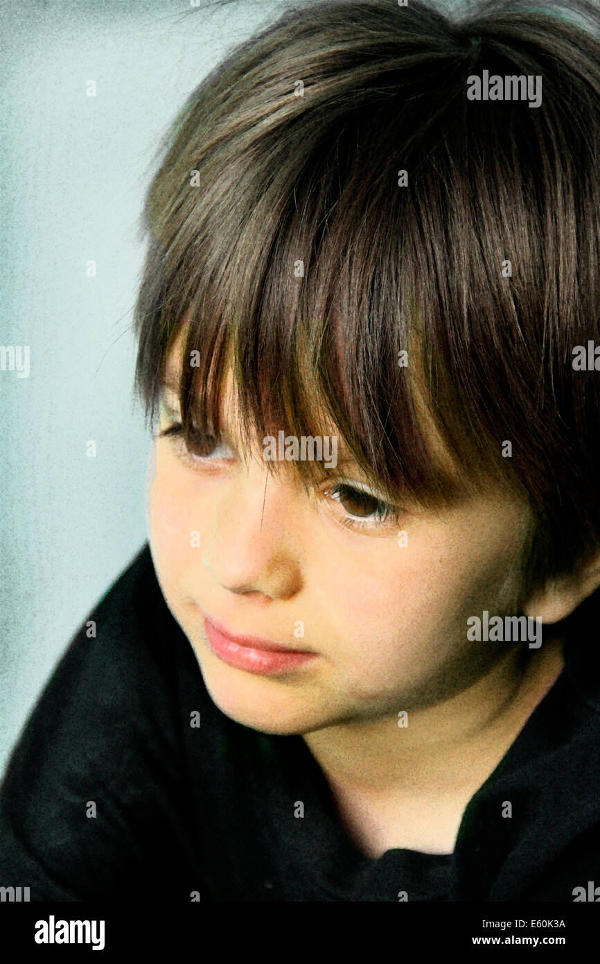 Portrait of a boy Stock Photo - Alamy