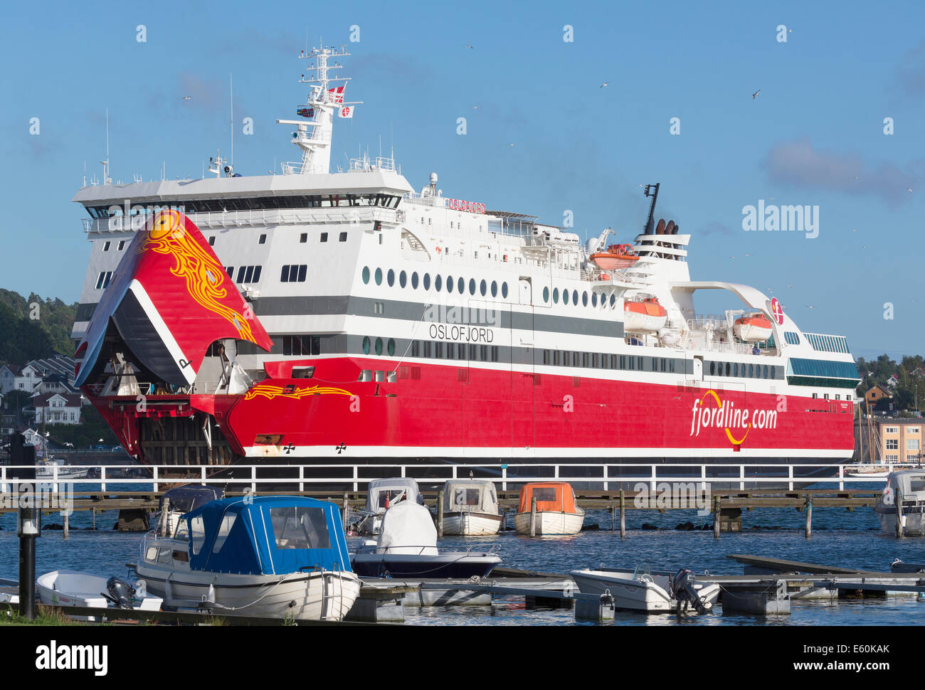 Fjord Lines dayferry OSLOFJORD trading between Sandefjord and Strömstad ...