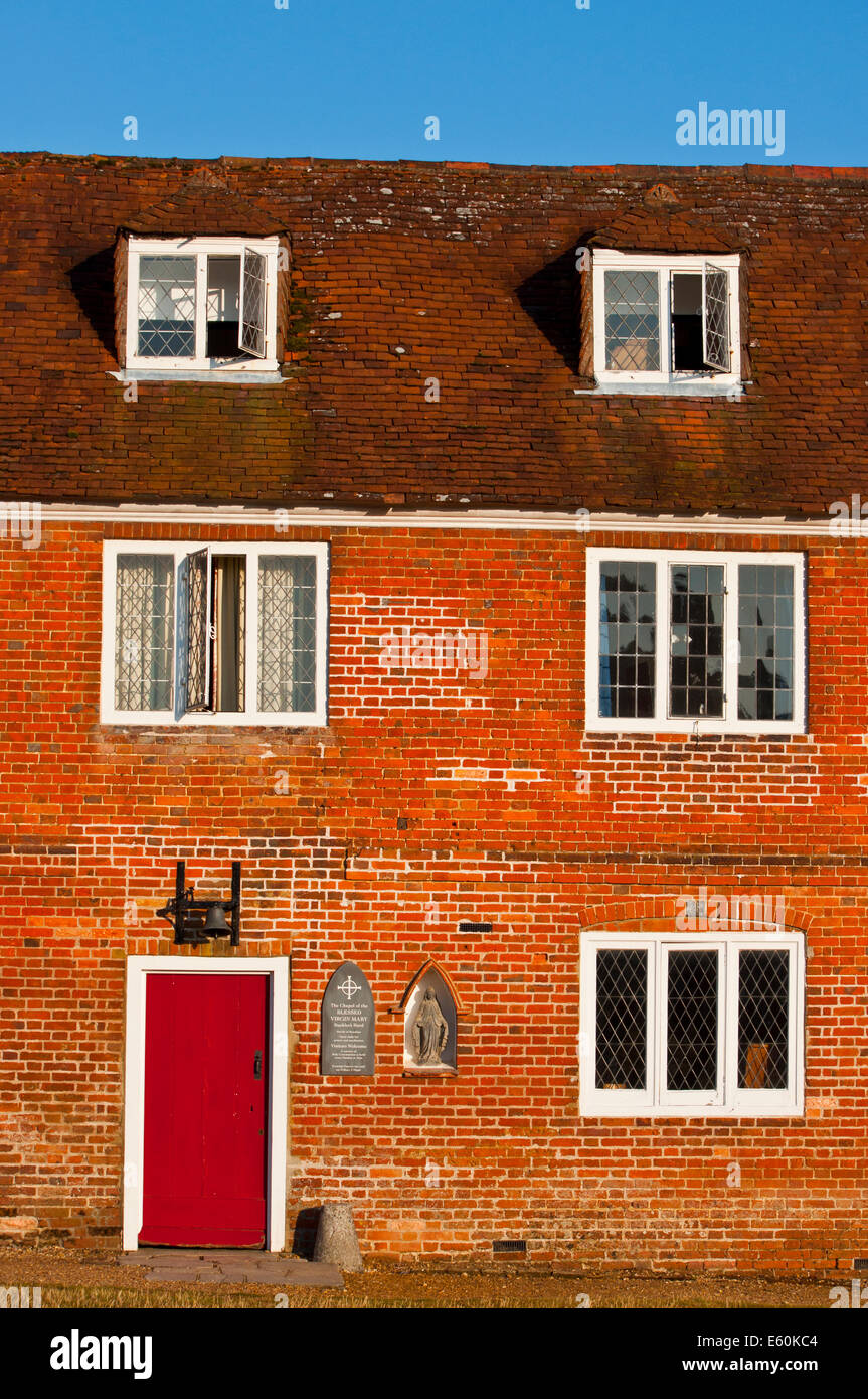 The chapel Bucklers Hard Stock Photo - Alamy
