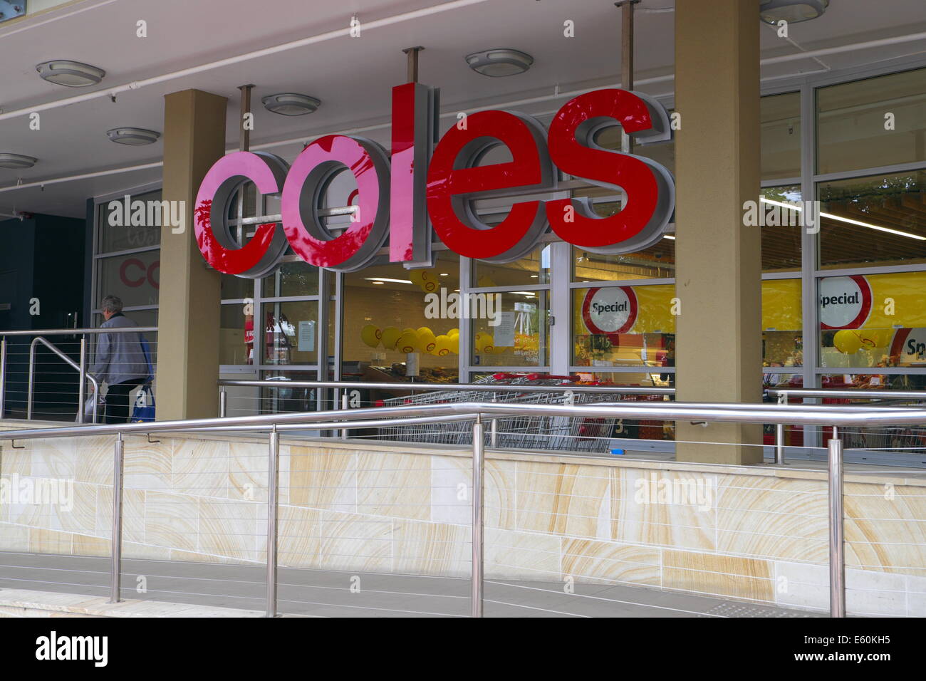 Australian supermarket chain Coles branch in newport , sydney,new south ...