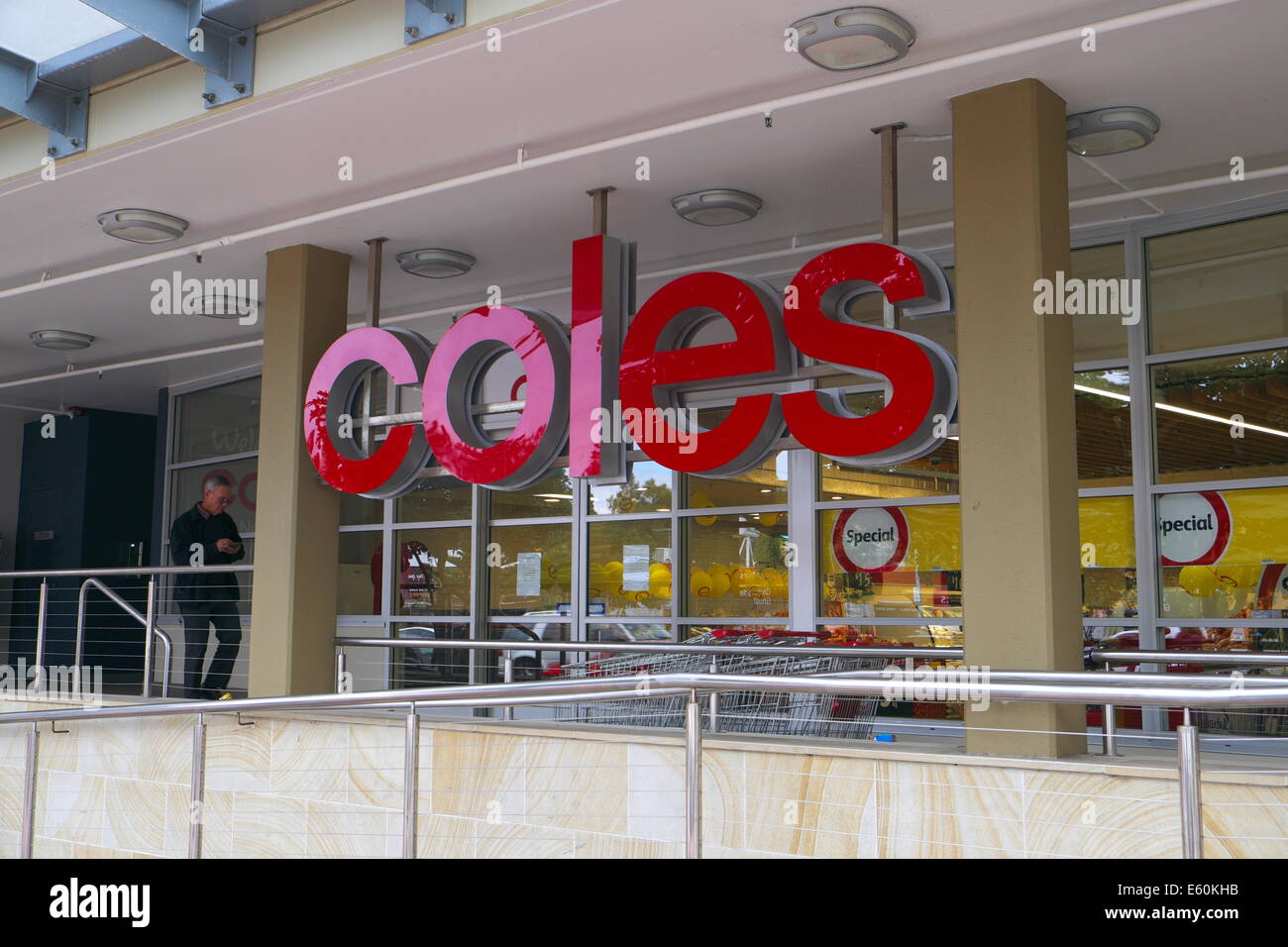Australian supermarket chain Coles branch in newport , sydney,new south ...