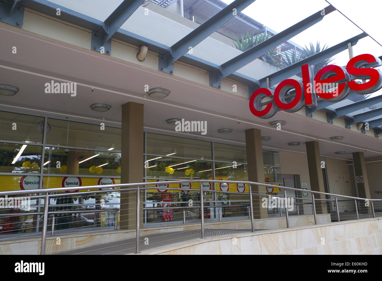 Australian supermarket chain Coles branch in newport , sydney,new south ...