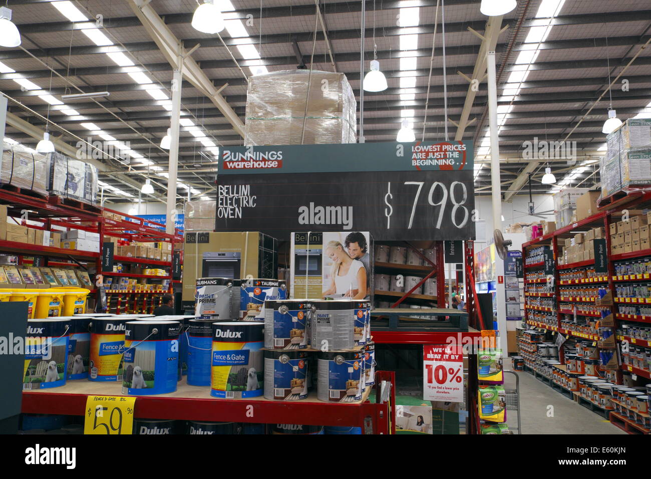 Bunnings store interior hi-res stock photography and images - Alamy
